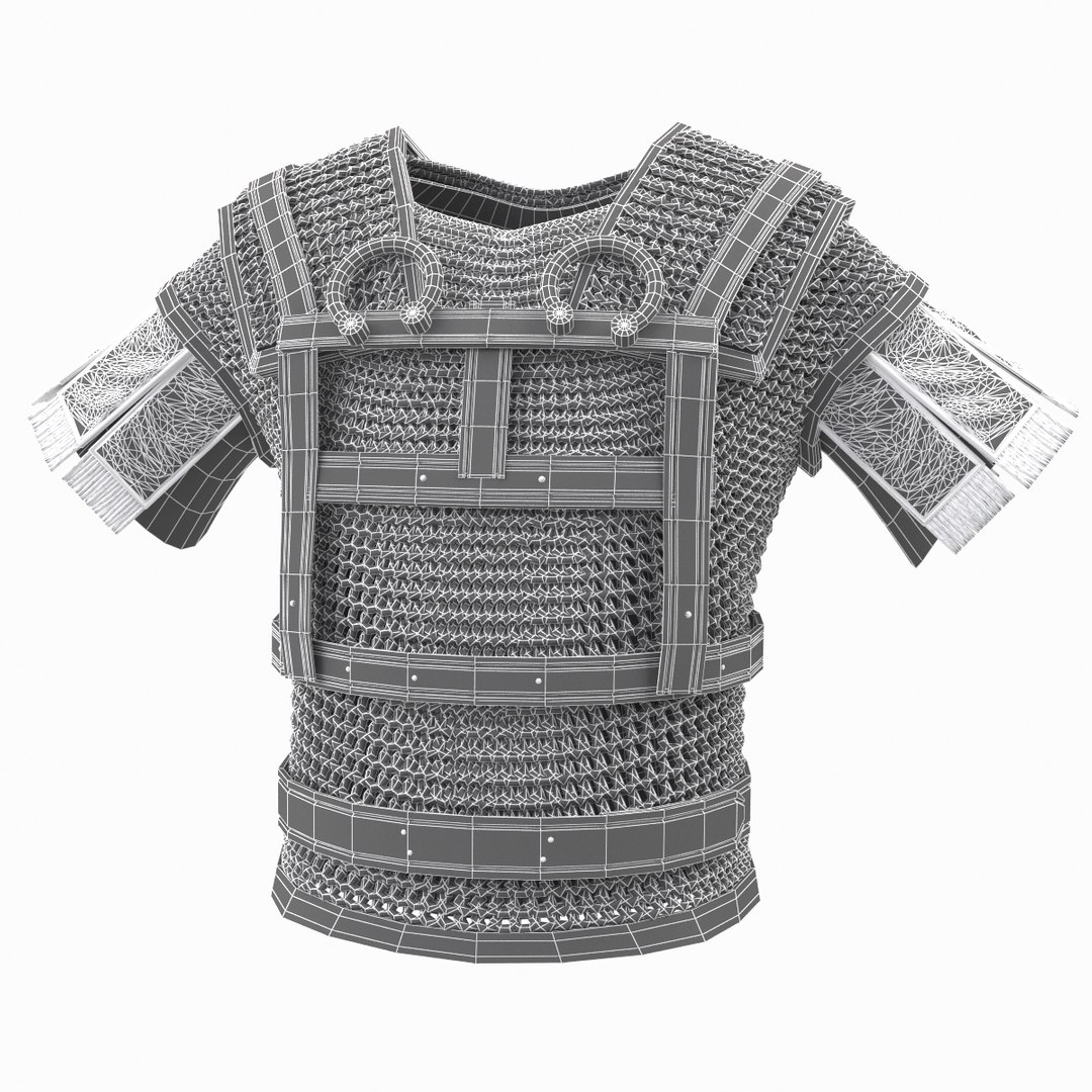 3D chain mail v2 - TurboSquid 1156332