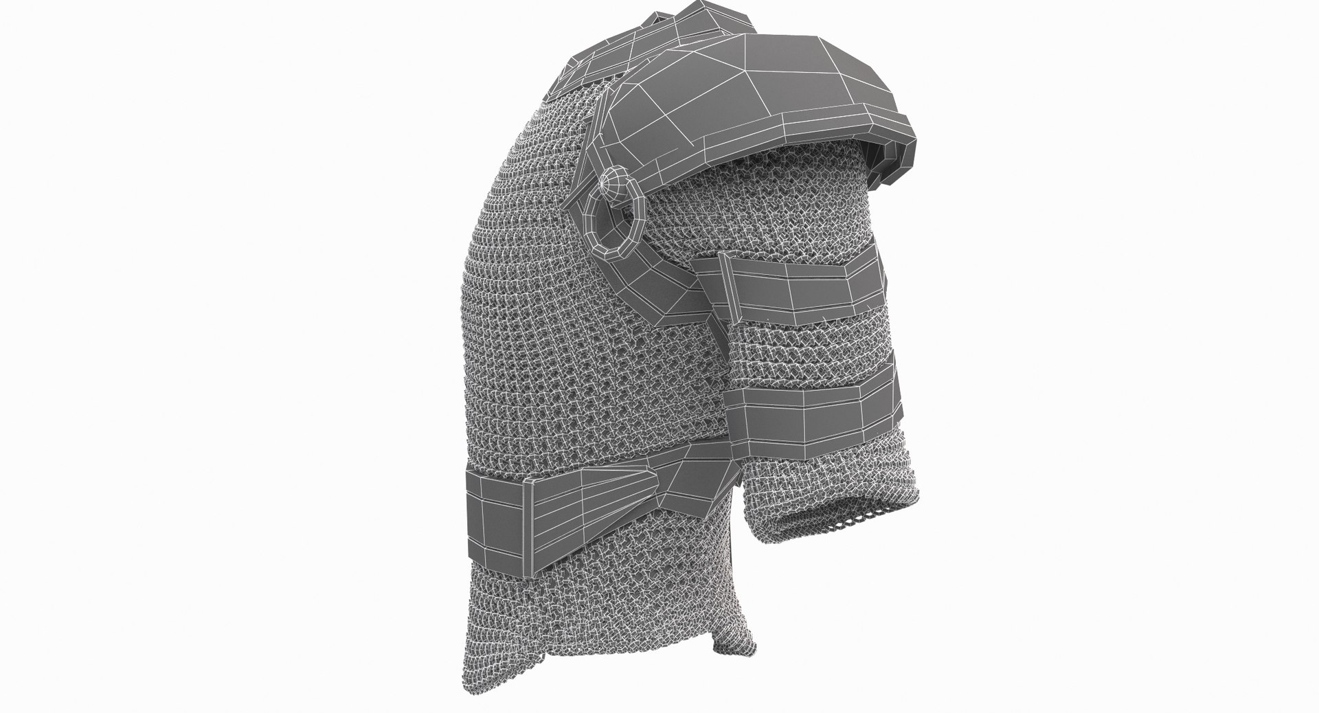 3D chain mail v2 - TurboSquid 1156332