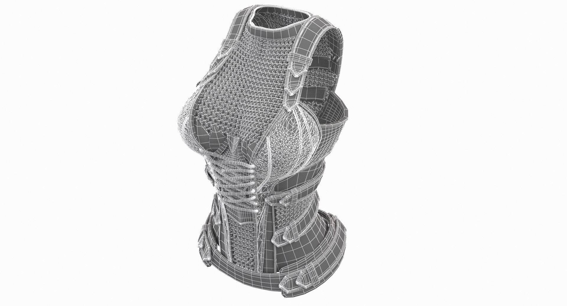 3D chain mail v2 - TurboSquid 1156332