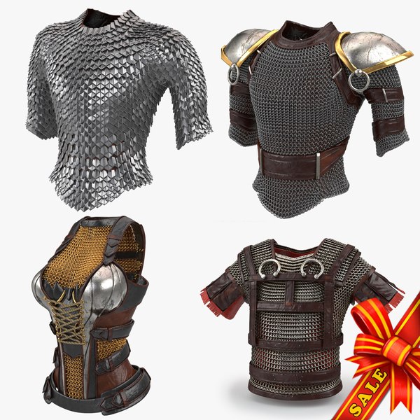 female armour 3d model