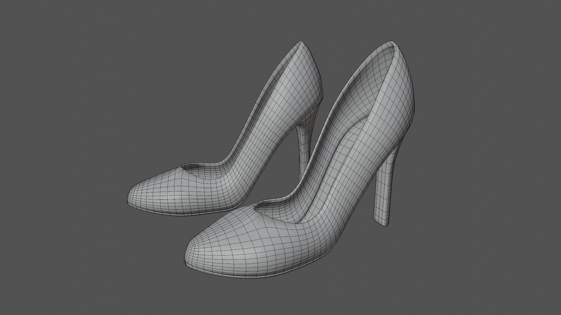 Shoes High Heels 3D Model - TurboSquid 1970297