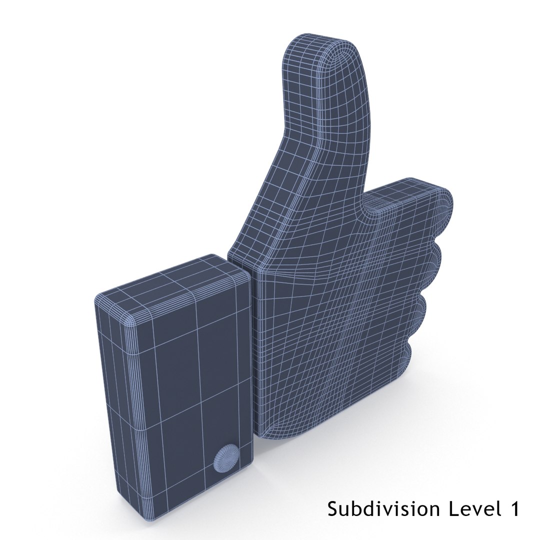 3D Facebook Sign Model - TurboSquid 1178082