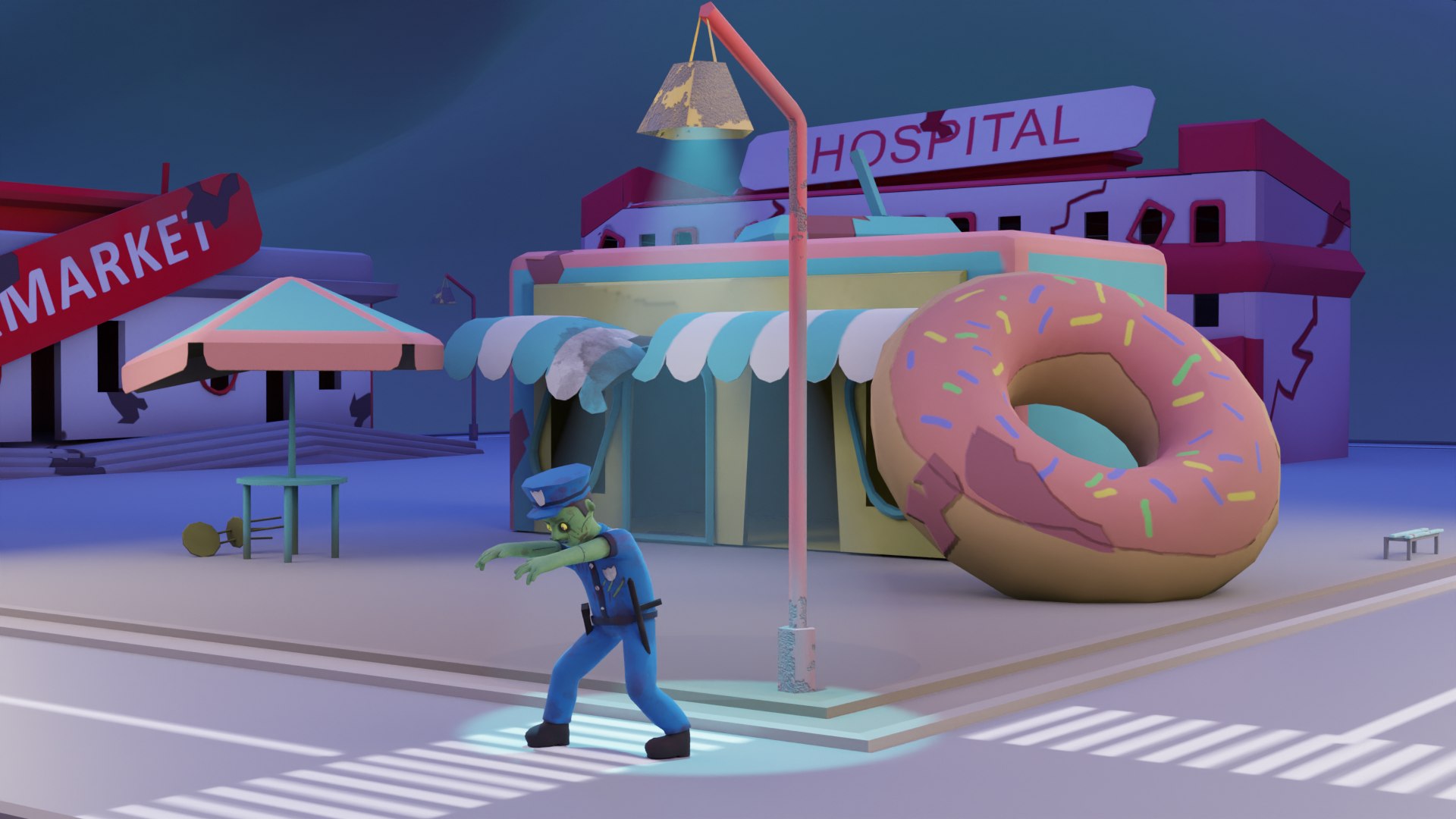 3D Zombie Apocalypse Full Pack - TurboSquid 2003900