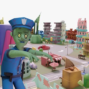 Max Zombie Character