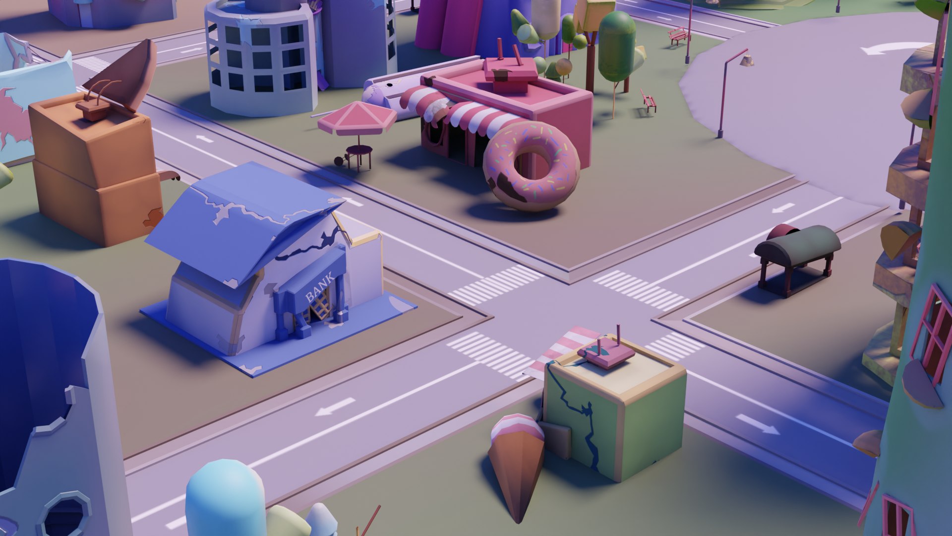 3D Zombie Apocalypse Full Pack - TurboSquid 2003900