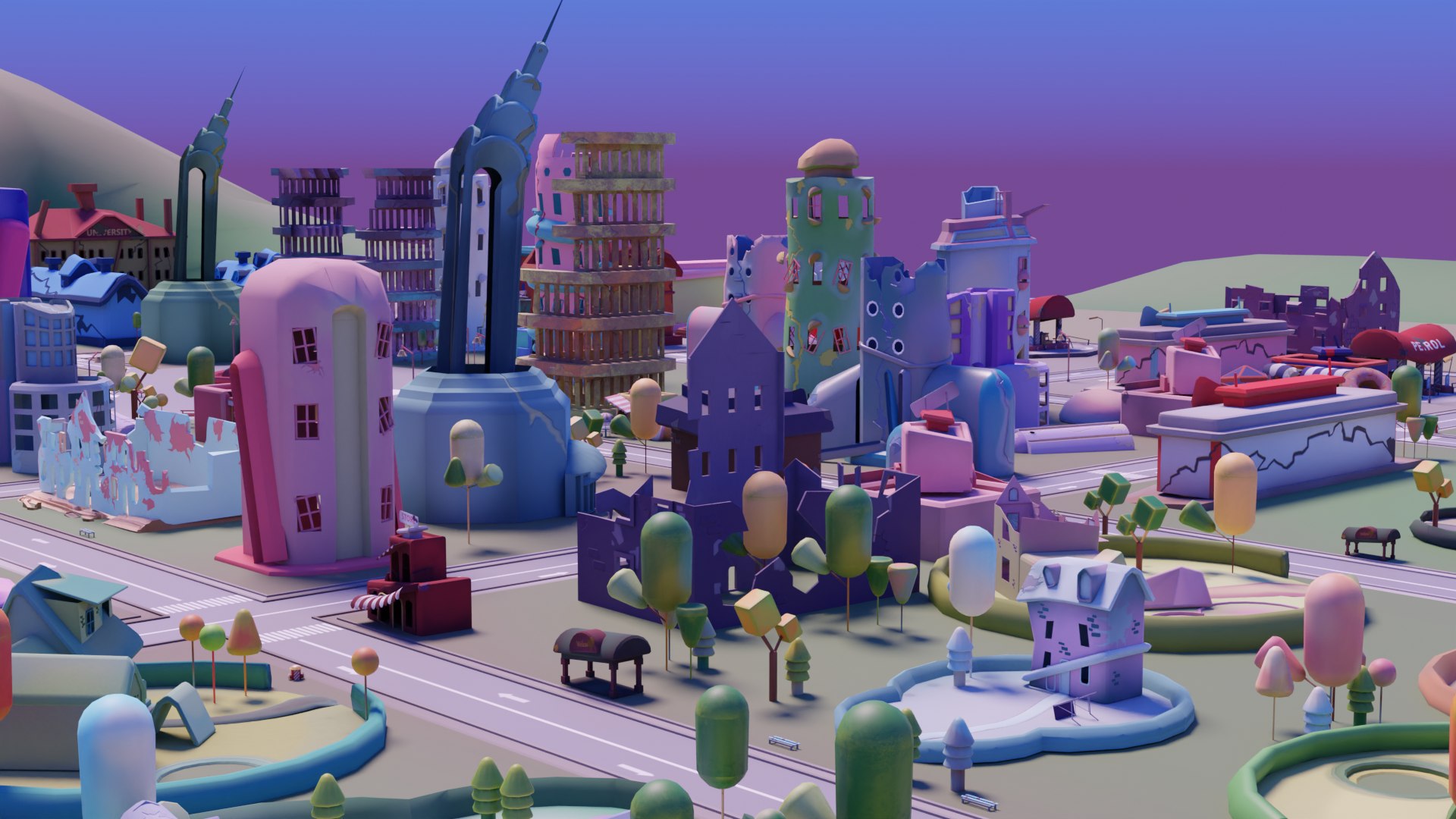 3D Zombie Apocalypse Full Pack - TurboSquid 2003900