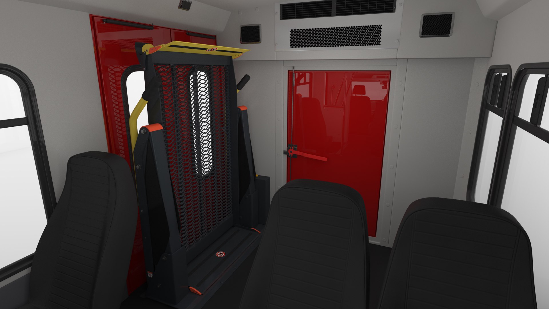 Passenger Shuttle Bus Rigged For Cinema 4D 3D - TurboSquid 2052117