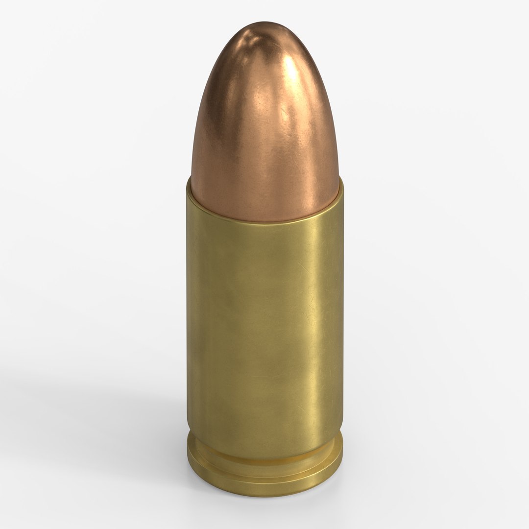 3D Model 9x19mm Parabellum 9mm - TurboSquid 1388437