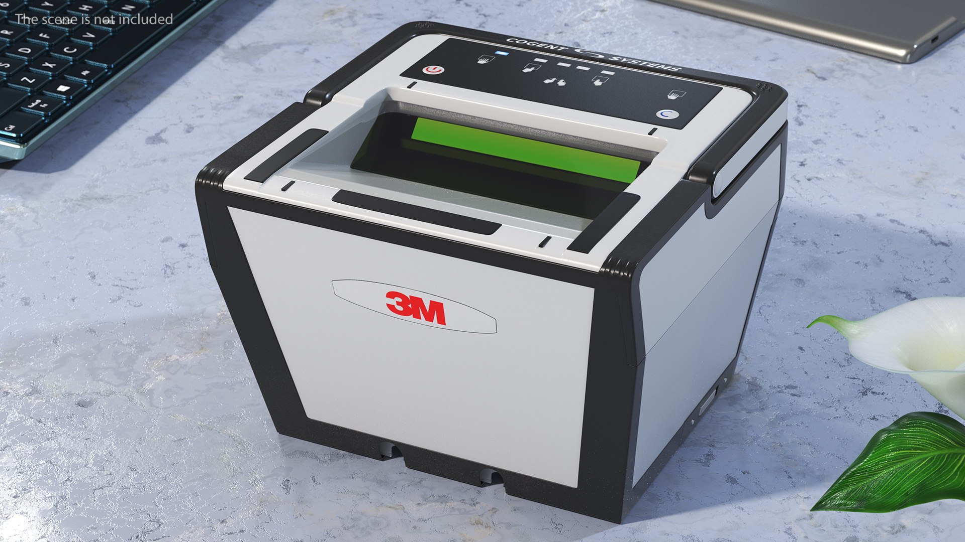 Cogent 3M CS500e Live Scan Tenprint Scanner On model - TurboSquid 1841739