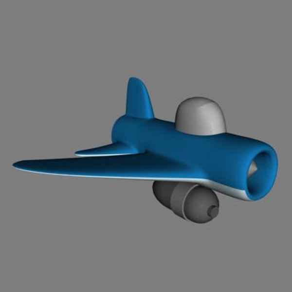 Cartoon Airplane 3D Models for Download | TurboSquid