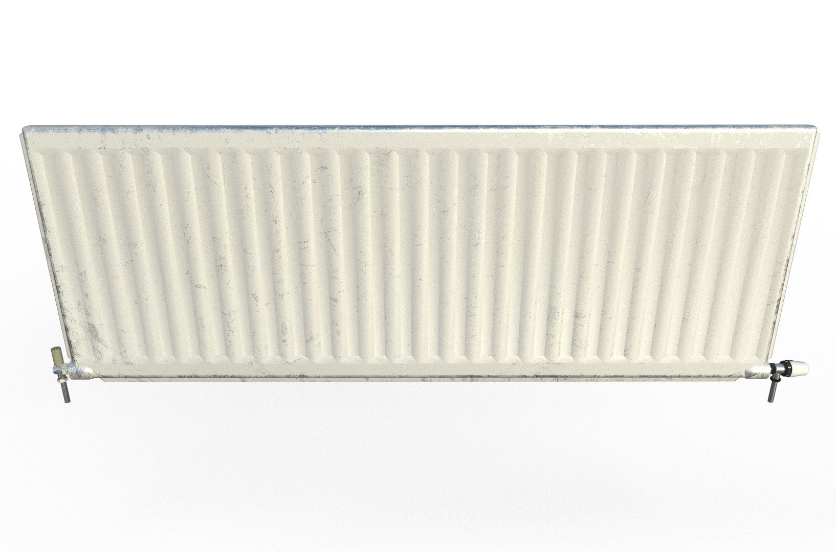 3d model single panel convector radiator