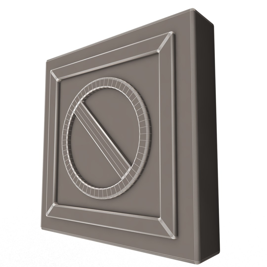 3D Warning Symbol Minus - TurboSquid 1849362