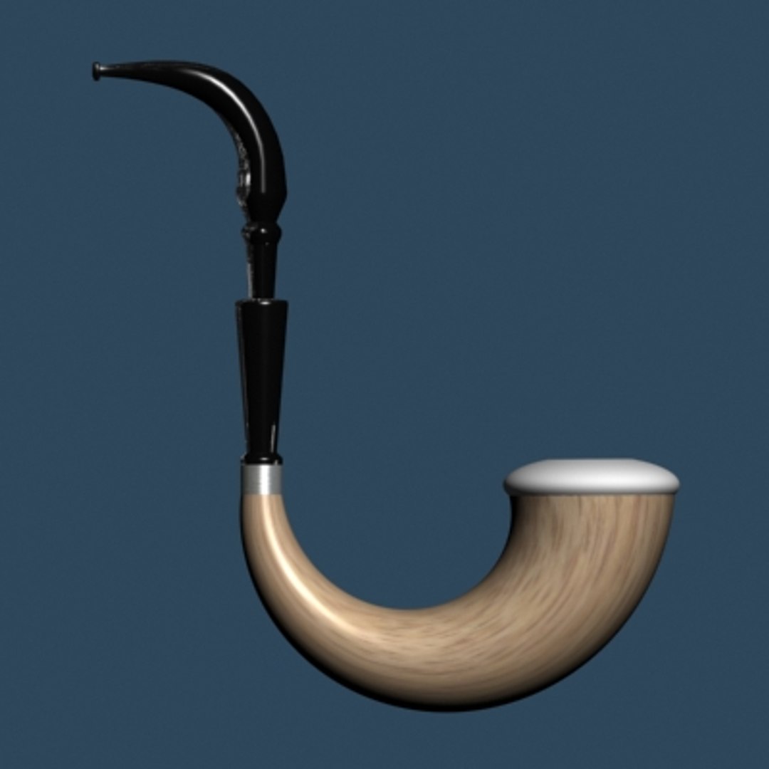 Calabash Smoking Pipe 3d Model