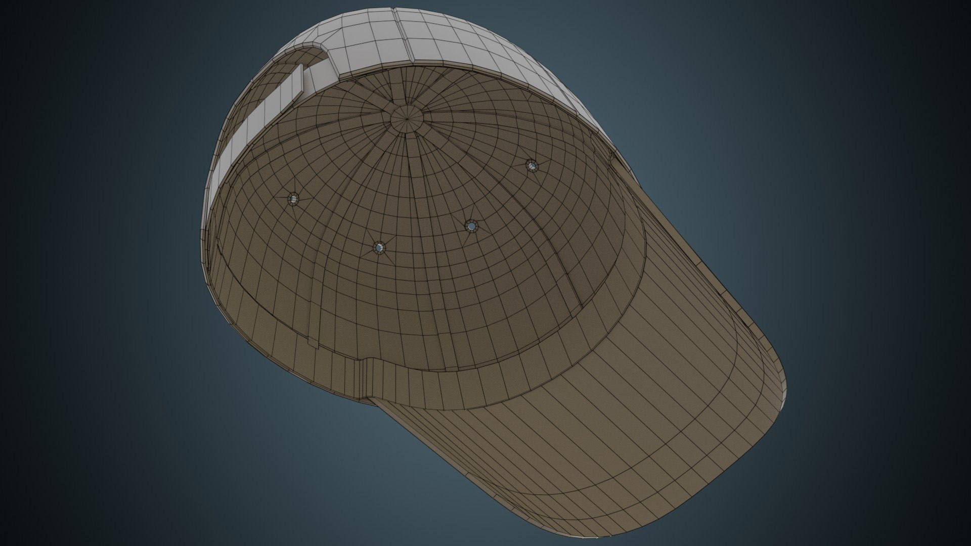 3D Baseball Cap 1 Basic Model - TurboSquid 2016586