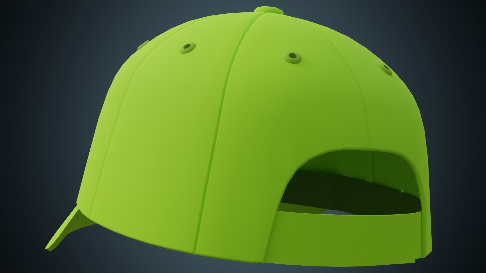 3D Baseball Cap 1 Basic Model - TurboSquid 2016586