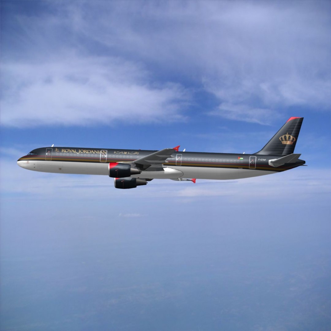 Airbus A321 Royal Jordanian Max