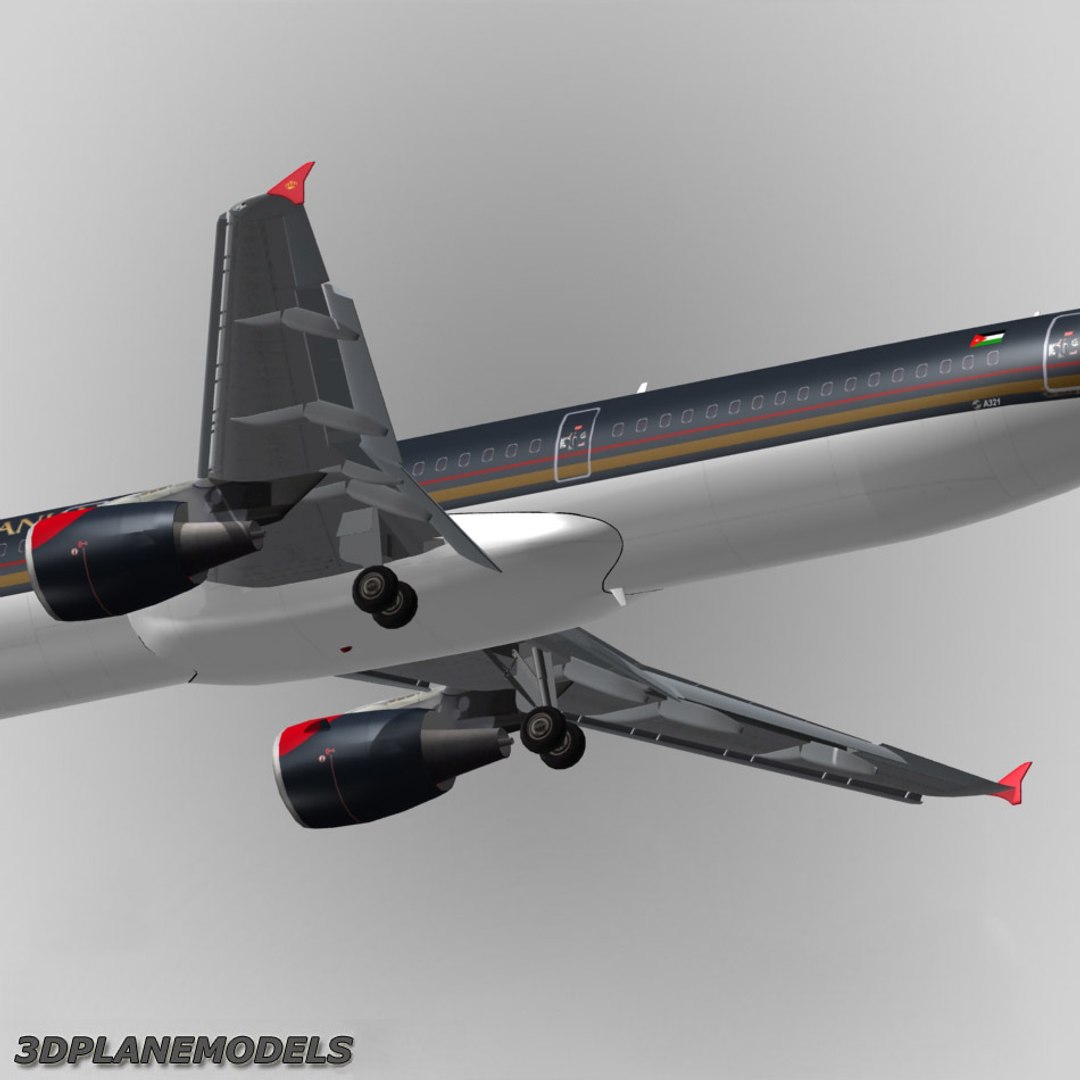 Airbus A321 Royal Jordanian Max
