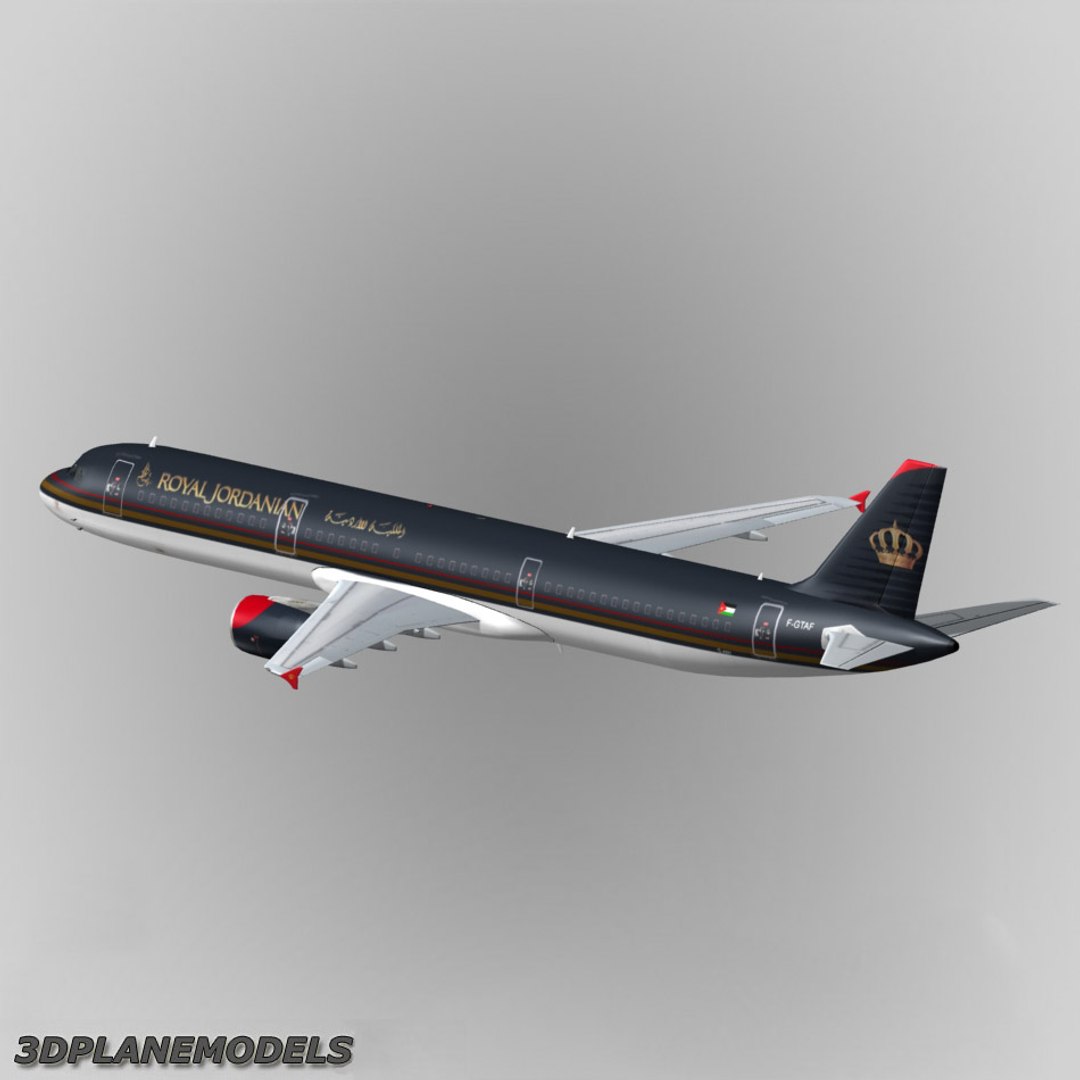 Airbus A321 Royal Jordanian Max