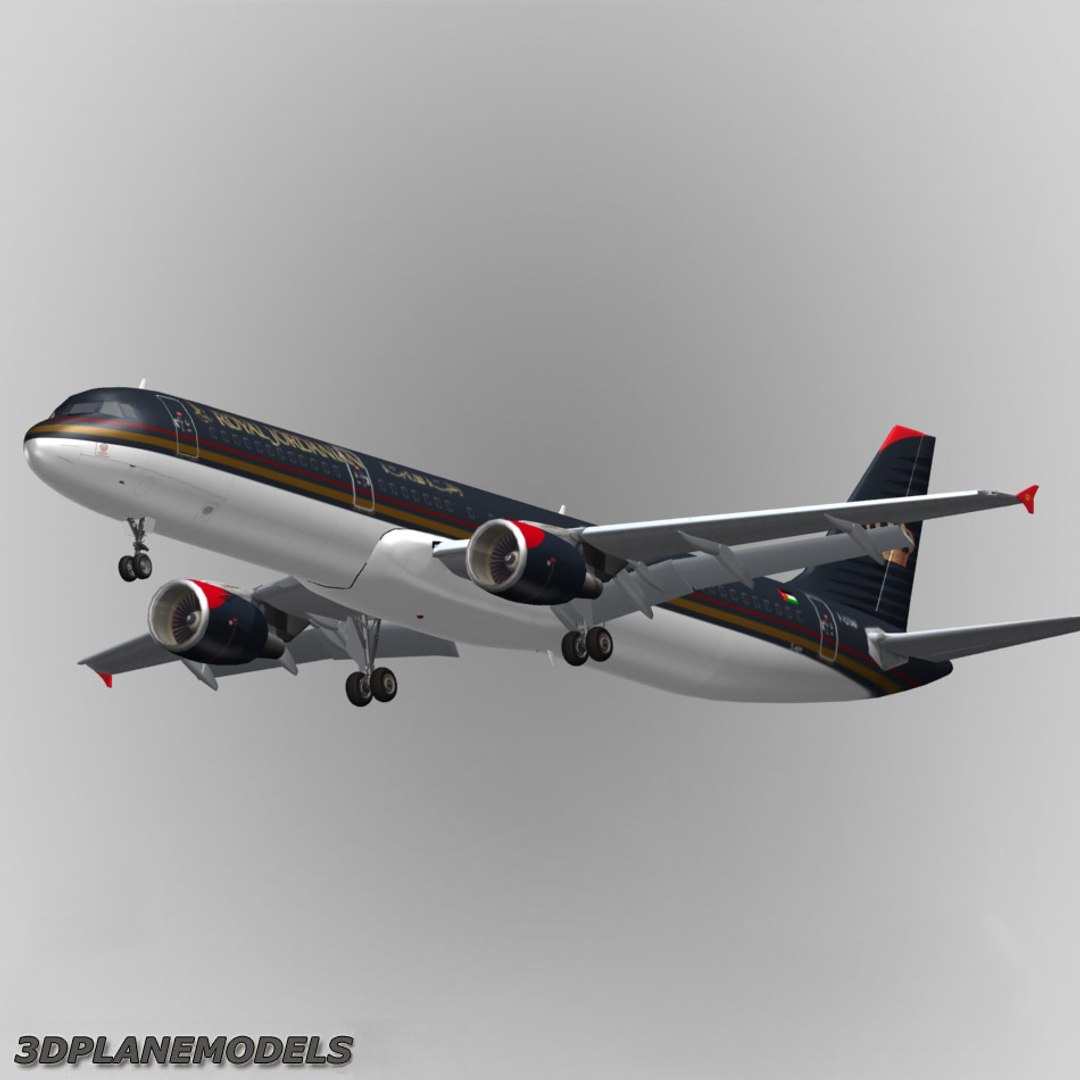 Airbus A321 Royal Jordanian Max