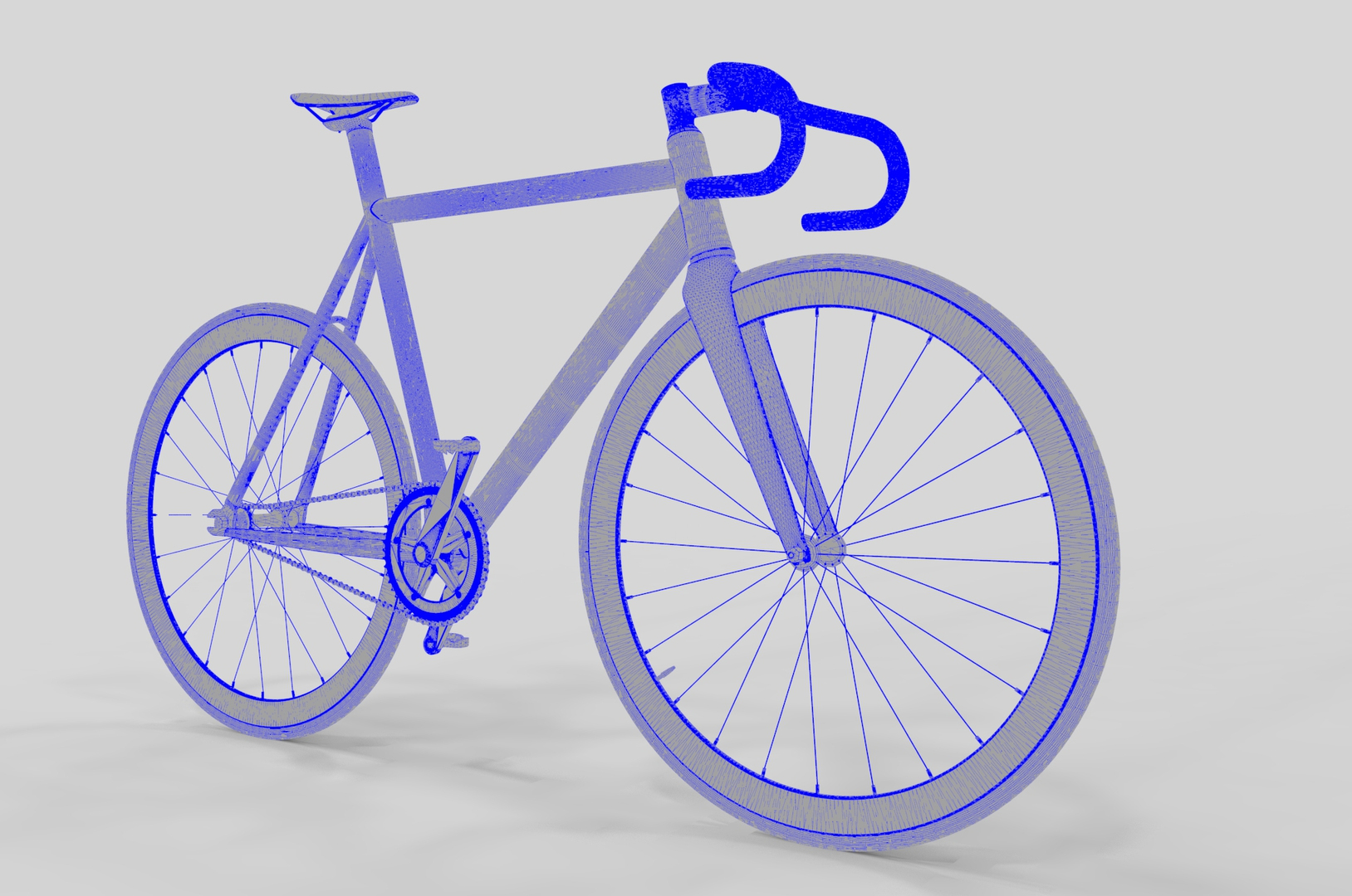 dosnoventa fixie 3d obj