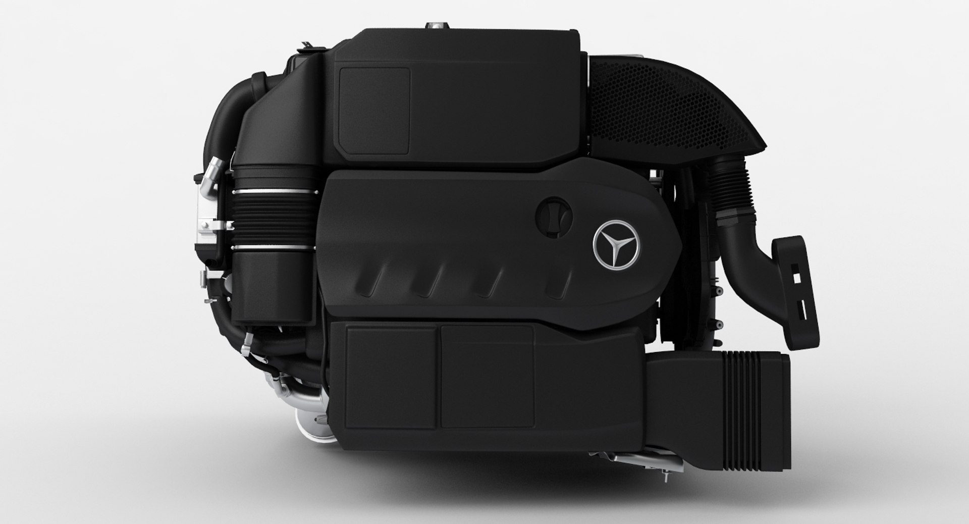 3D Mercedes Diesel Engine Om654 Model - TurboSquid 1204408