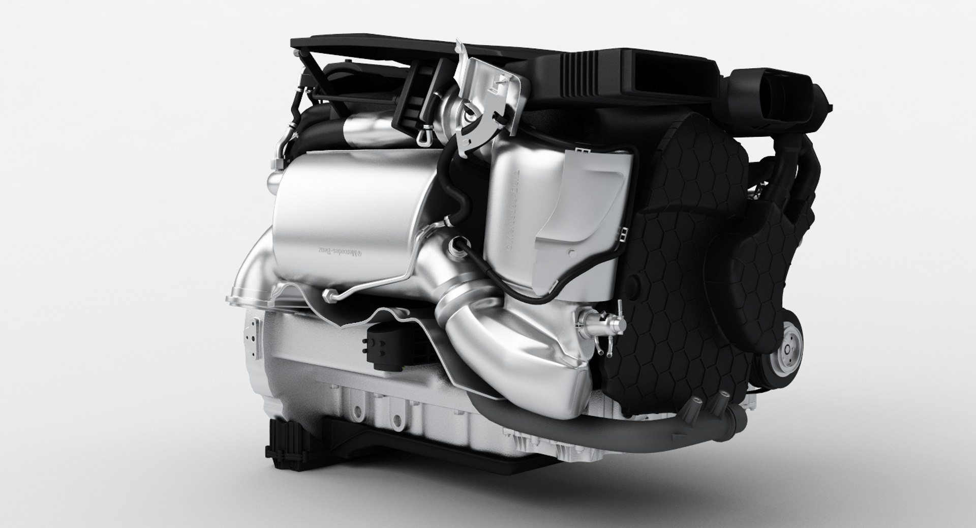 Mercedes Diesel Engine OM654 3D Model By Fardor, 51% OFF