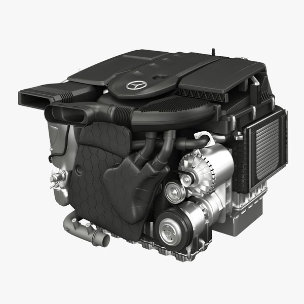 Motor Diesel Mercedes OM654 Modelo 3D - TurboSquid 1204408