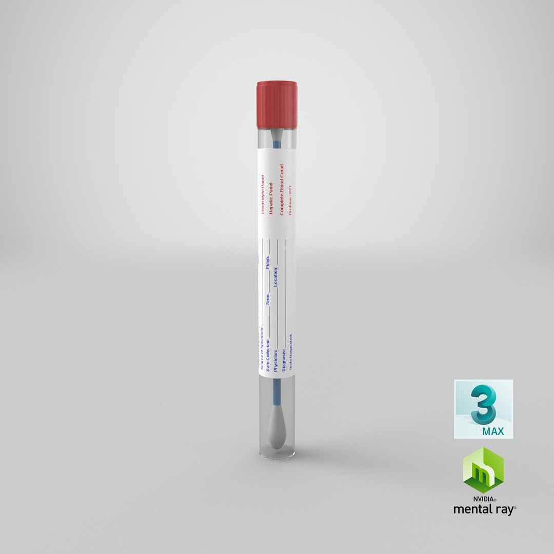 Swab Test 3D Model - TurboSquid 1707983