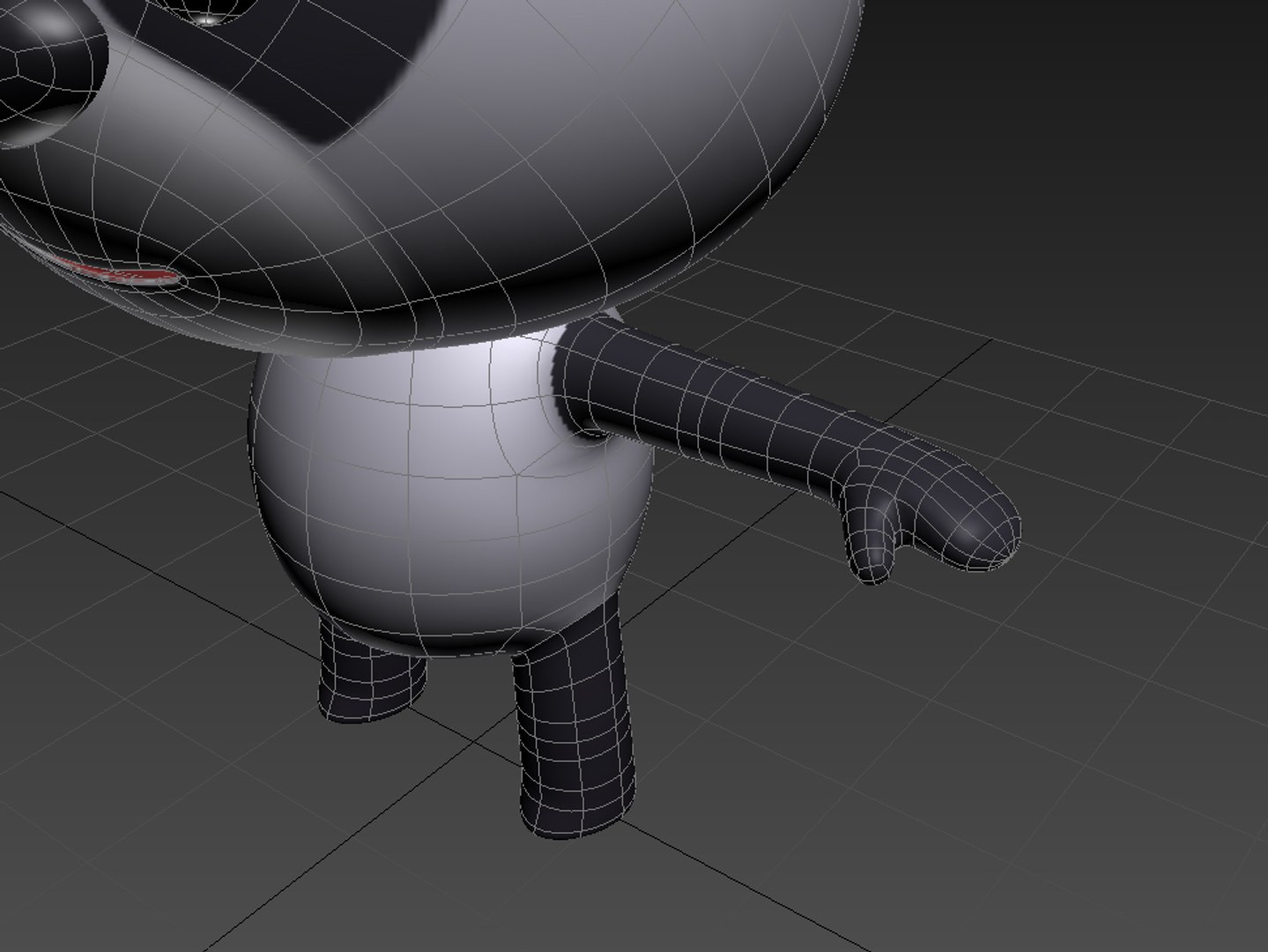 3D Cartoon Panda Model - TurboSquid 1383460