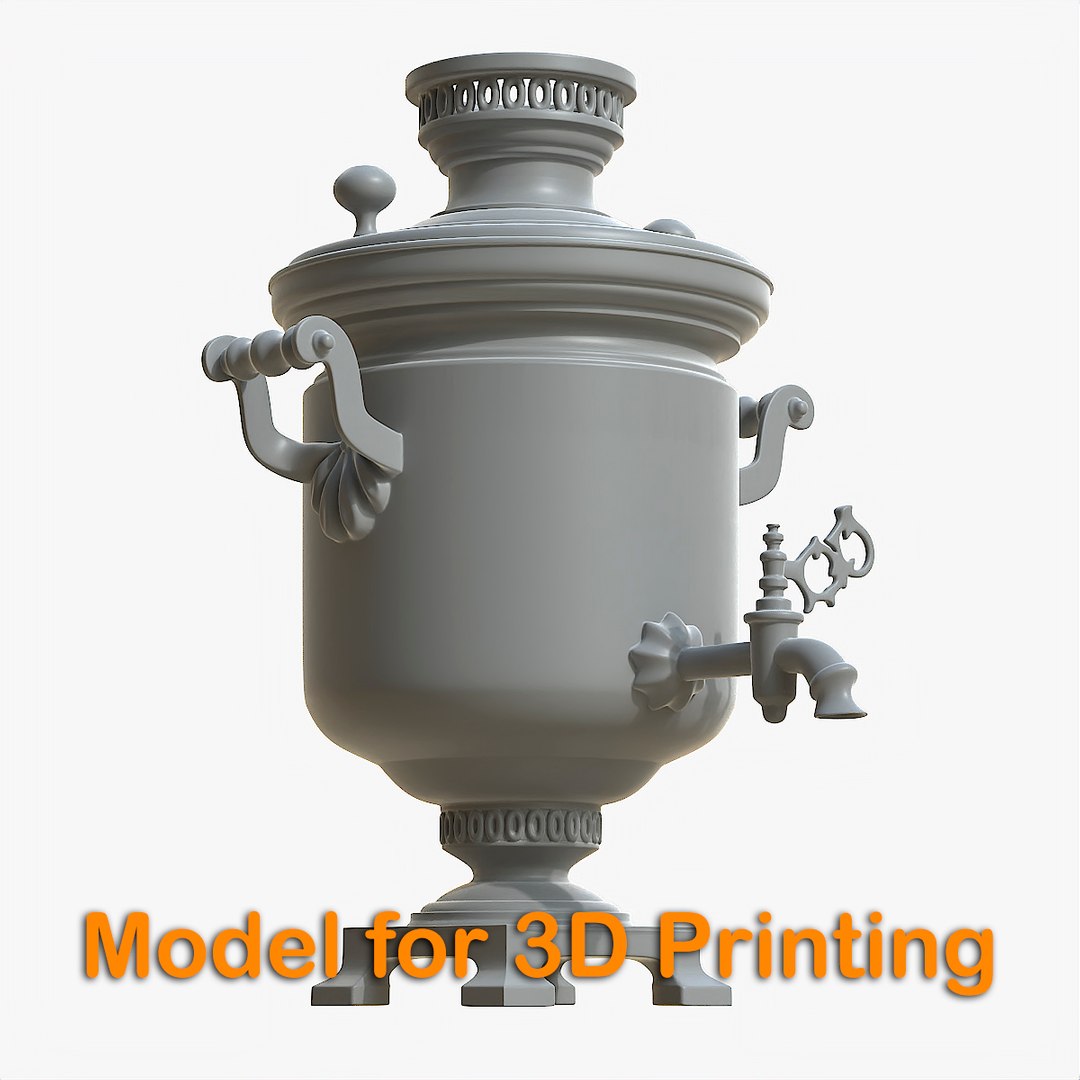 3D model Russian Samovar - TurboSquid 1919367