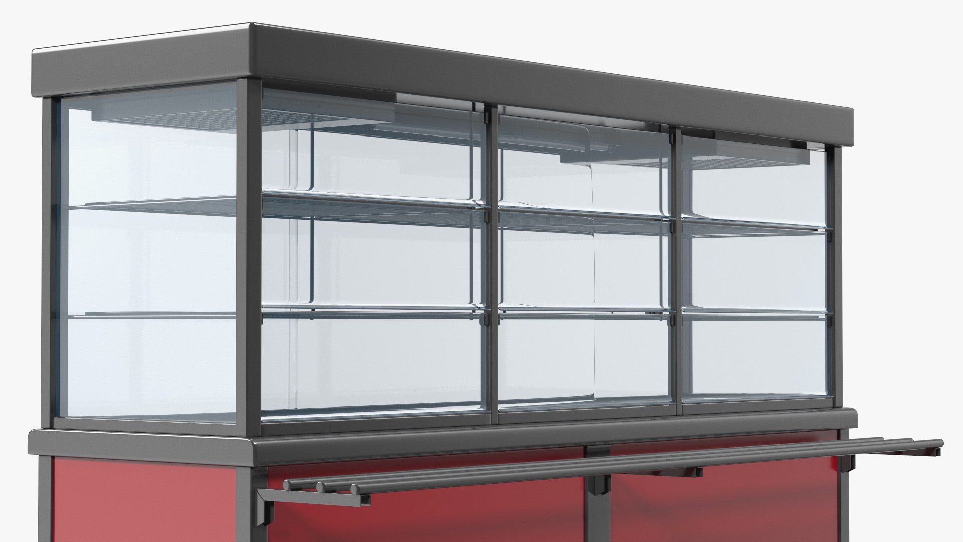 3D Refrigerated Display Case Self Service Line model - TurboSquid 2061227