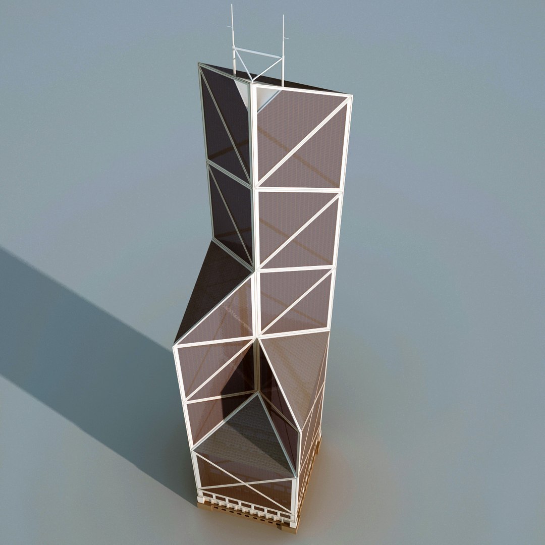 Bank China 3d Model