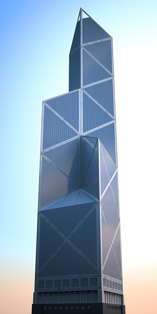 Bank China 3d Model