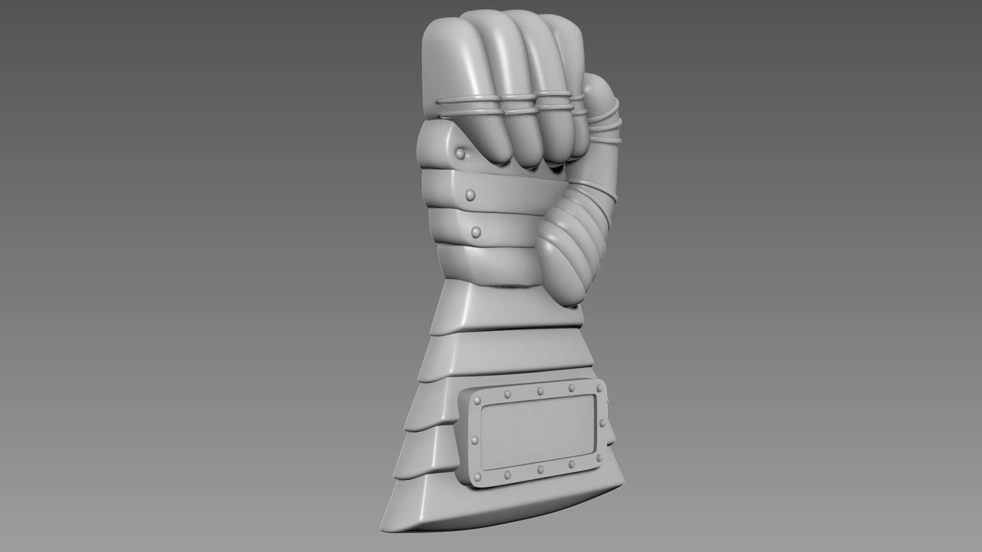 3D Iron hand Bas-Relief - TurboSquid 2104291