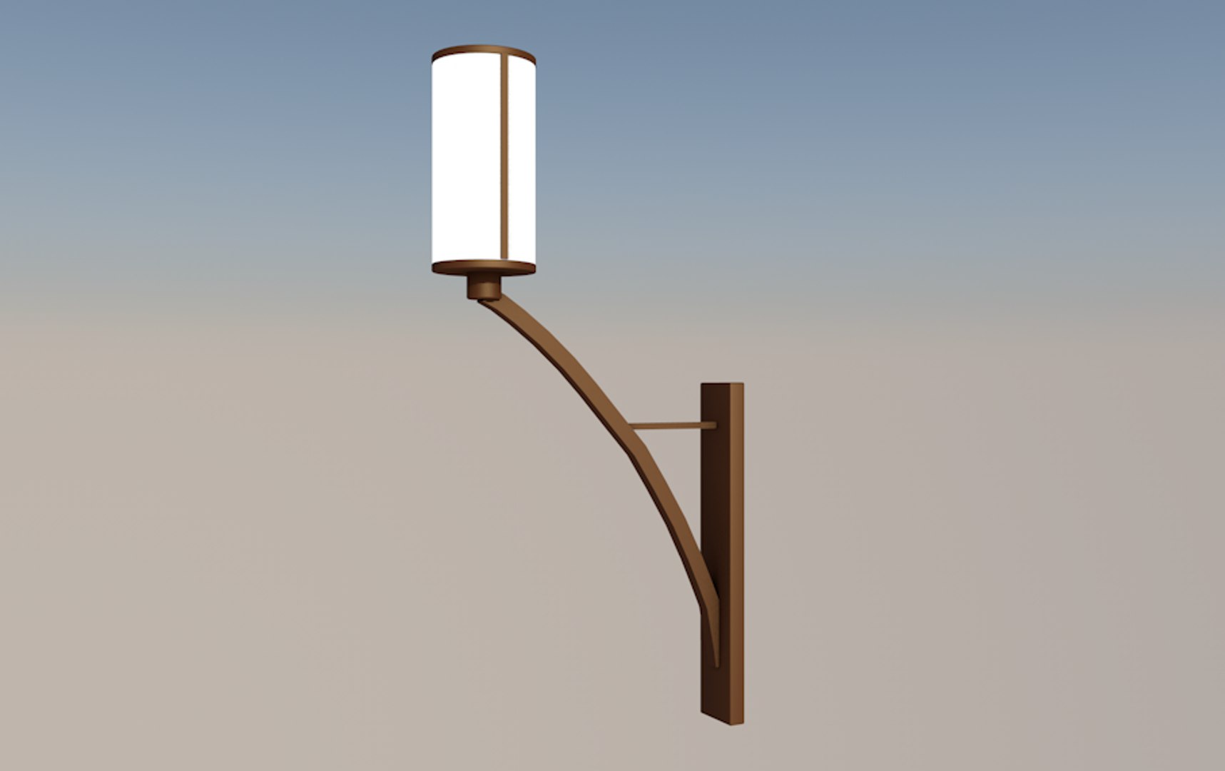 3D Model Wall Light Fixture - TurboSquid 1350021