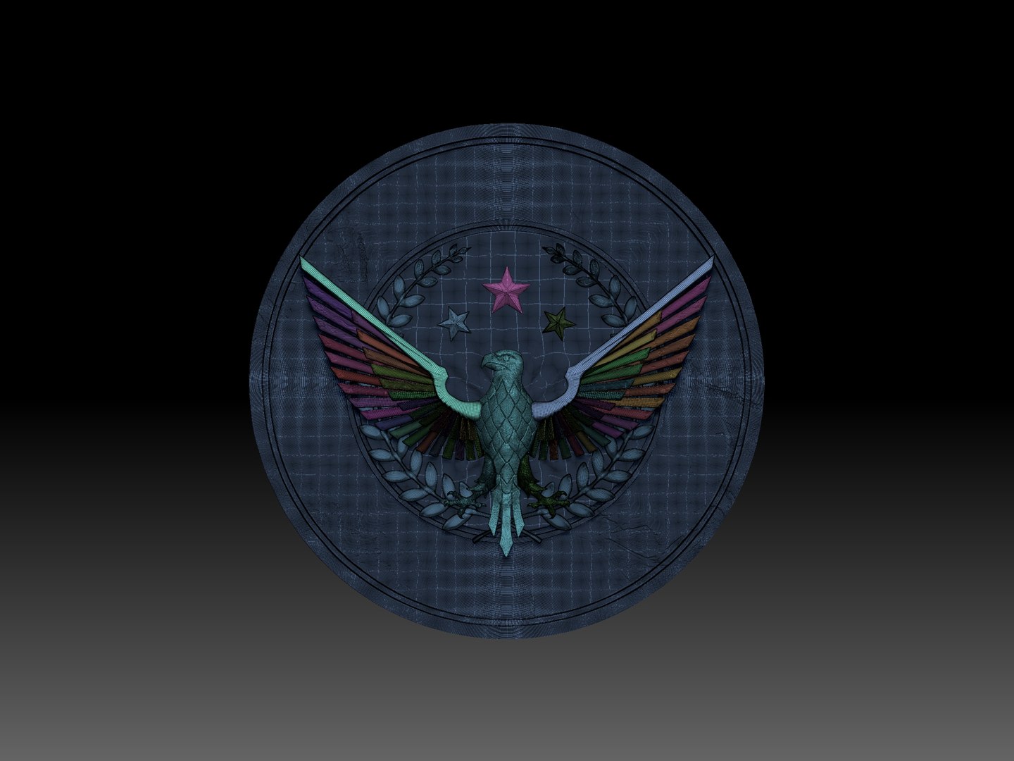 Imperial Eagle Logo 3D model - TurboSquid 1744823