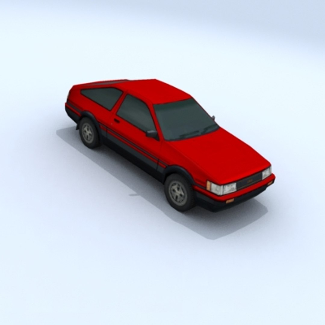 3d Toyota Corolla Vehicle Car