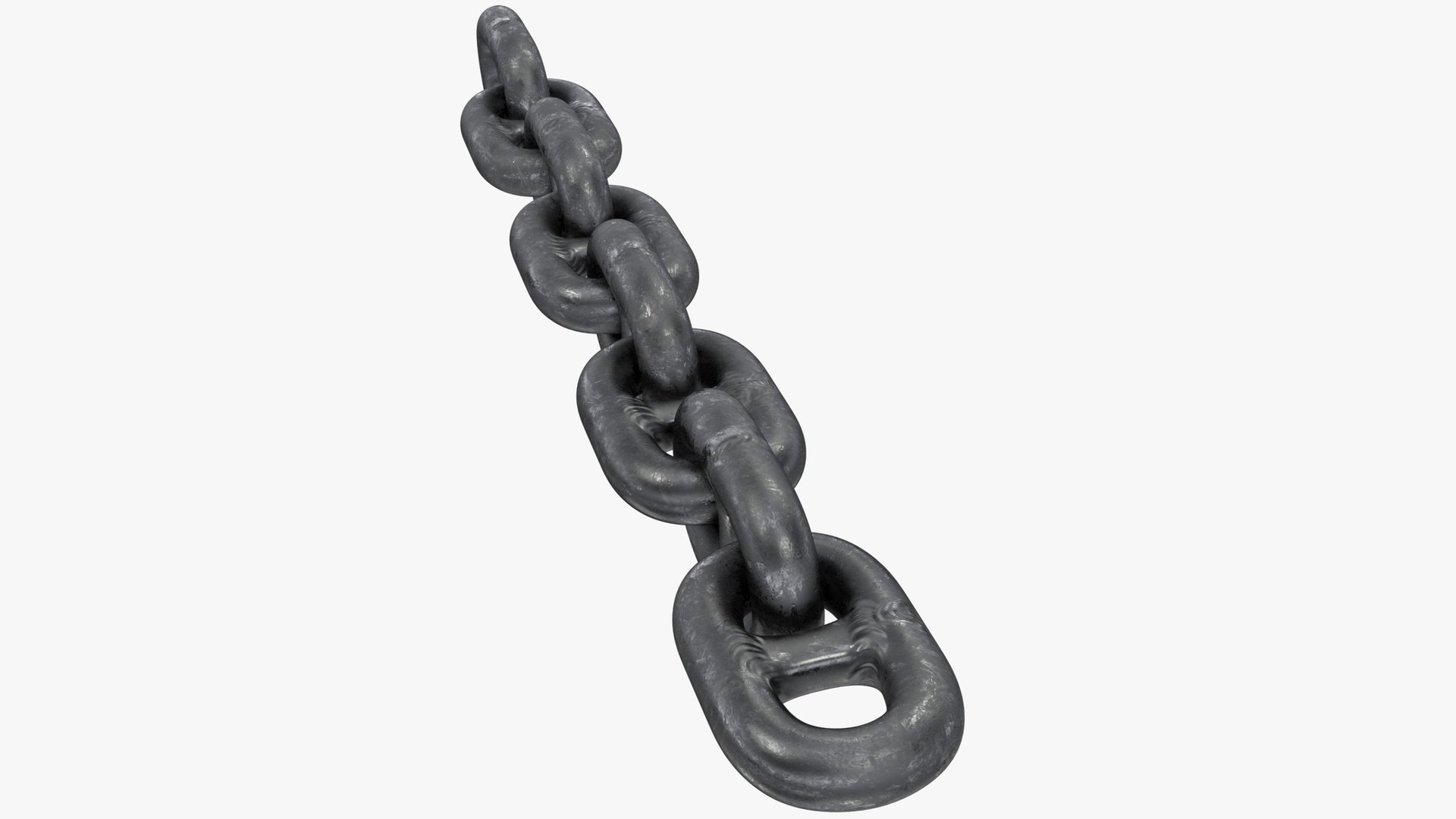 Anchor Chain Segment V5 3D Model - TurboSquid 2052947