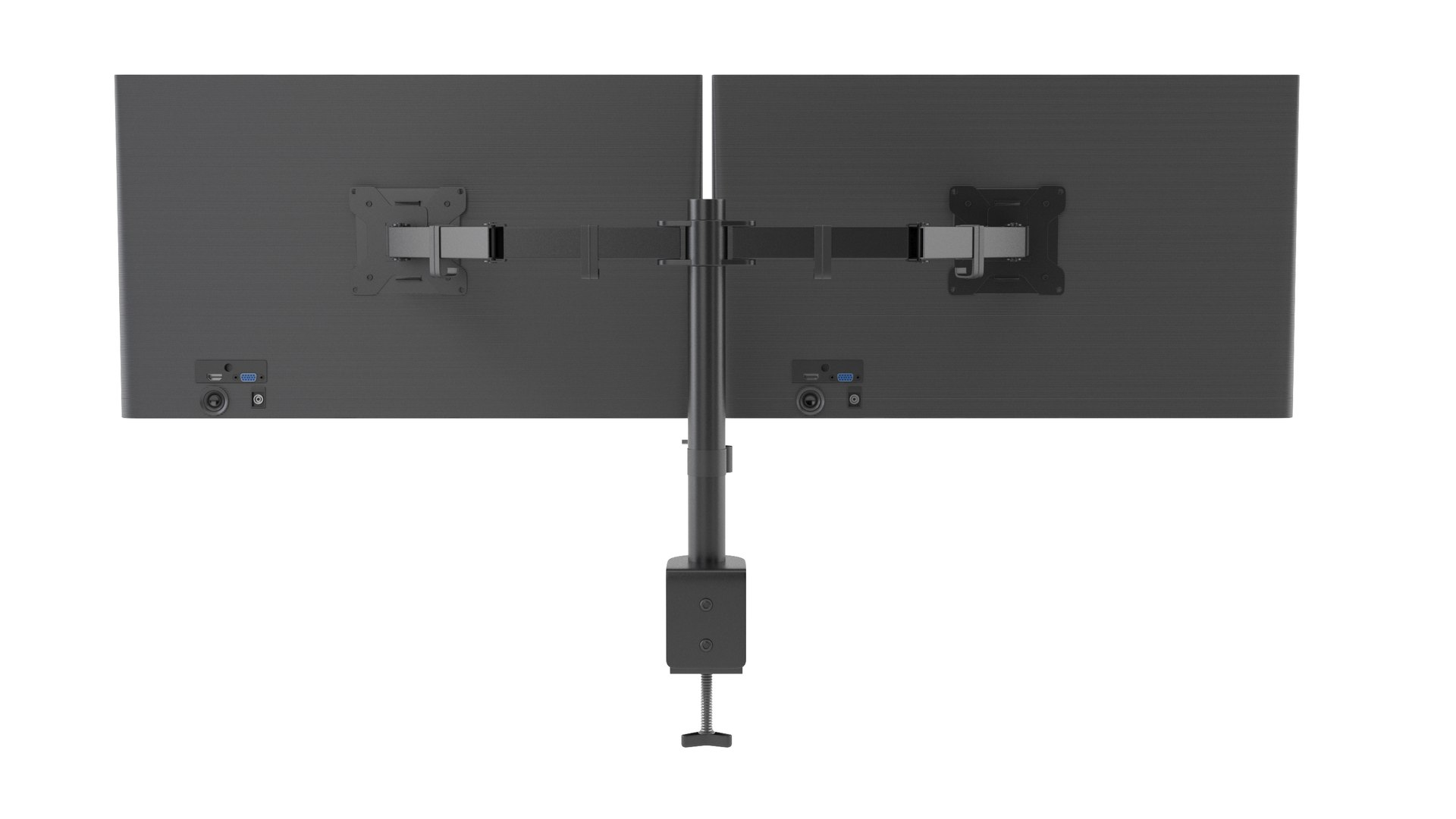 Dual Monitors With Stand 3D Model - TurboSquid 2389841