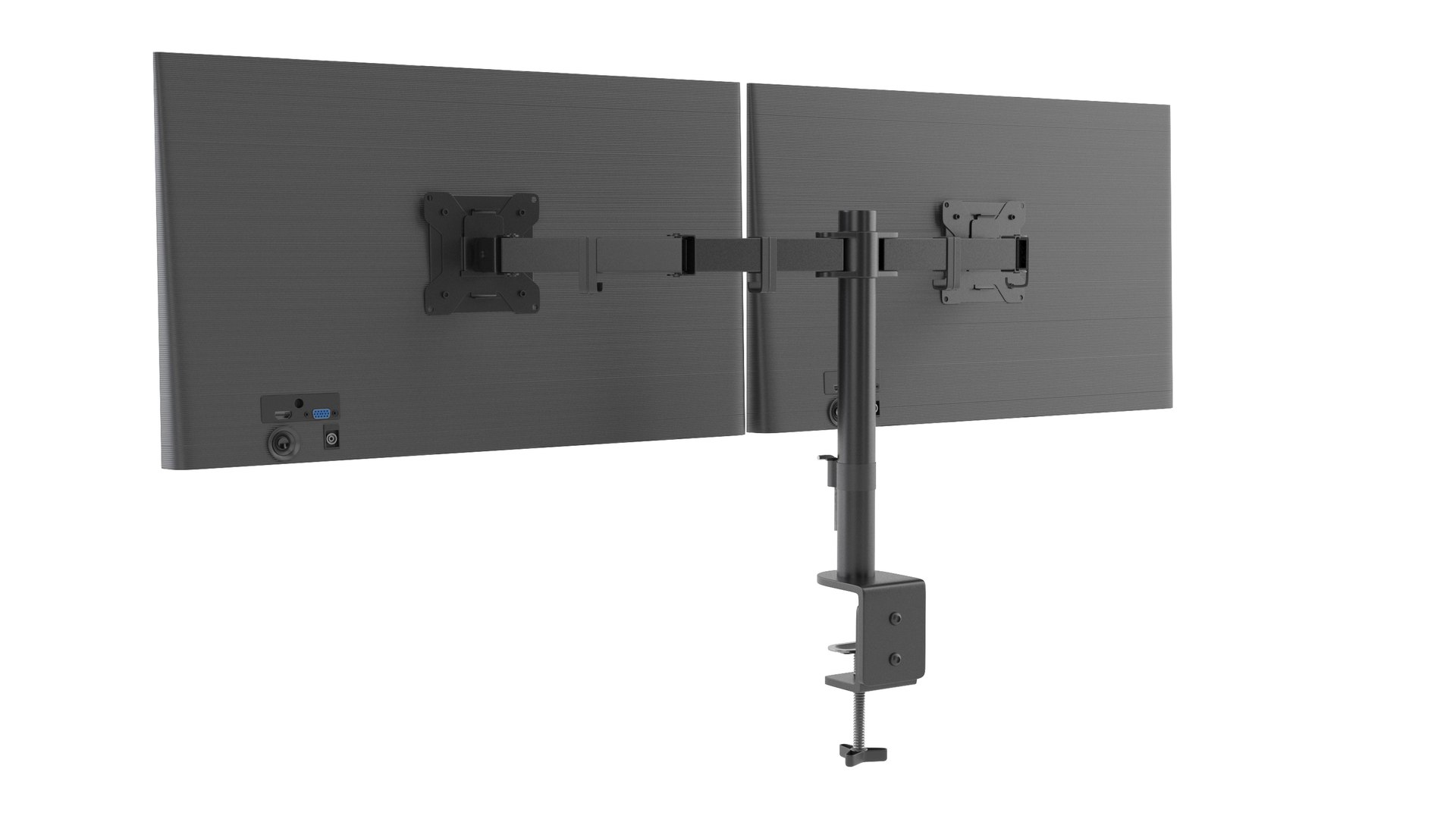 Dual Monitors With Stand 3D Model - TurboSquid 2389841