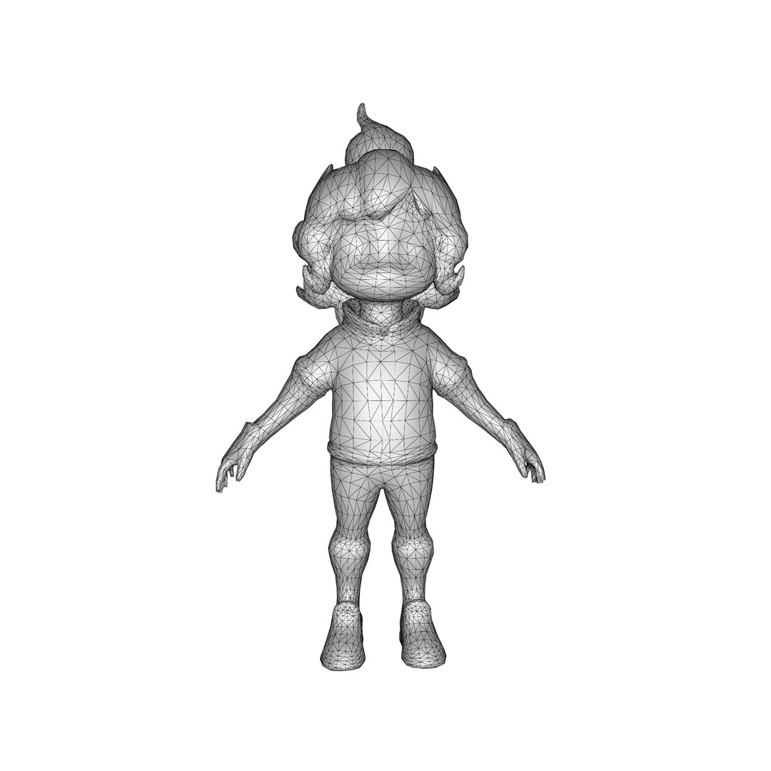 3D Stylized Humanoid Character Model 3D Model - TurboSquid 2322701