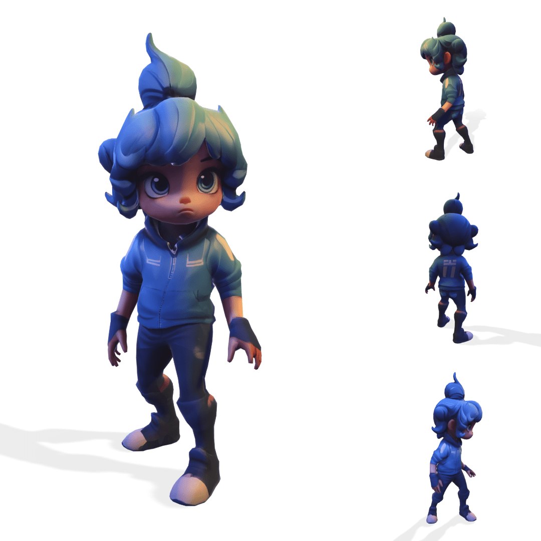 3D Stylized Humanoid Character Model 3D Model - TurboSquid 2322701