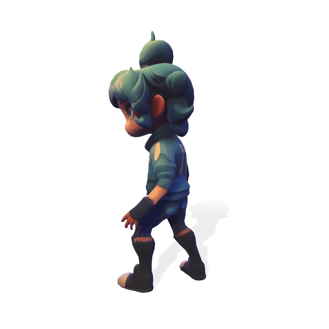 3D Stylized Humanoid Character Model 3D Model - TurboSquid 2322701