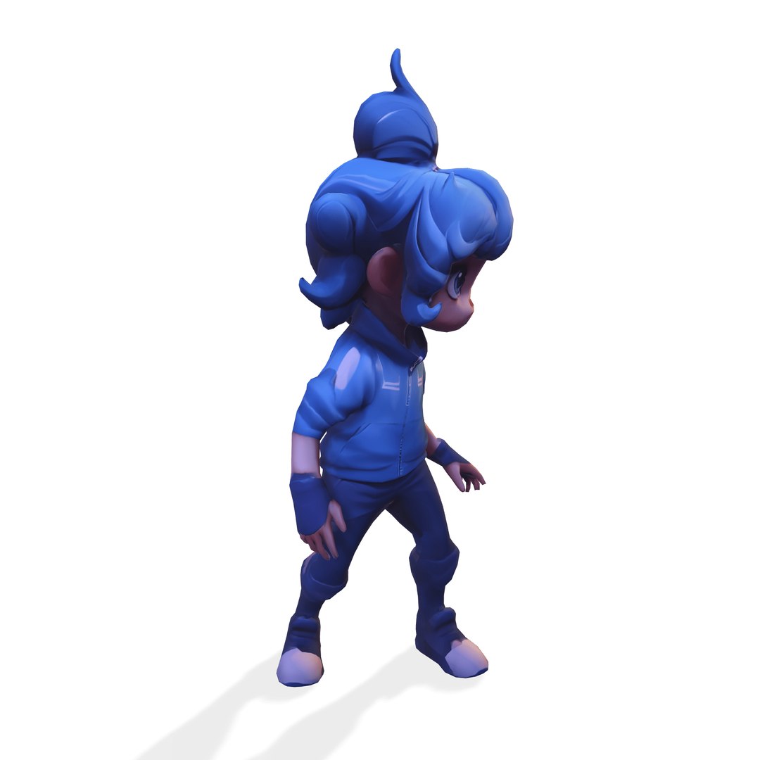 3D Stylized Humanoid Character Model 3D Model - TurboSquid 2322701