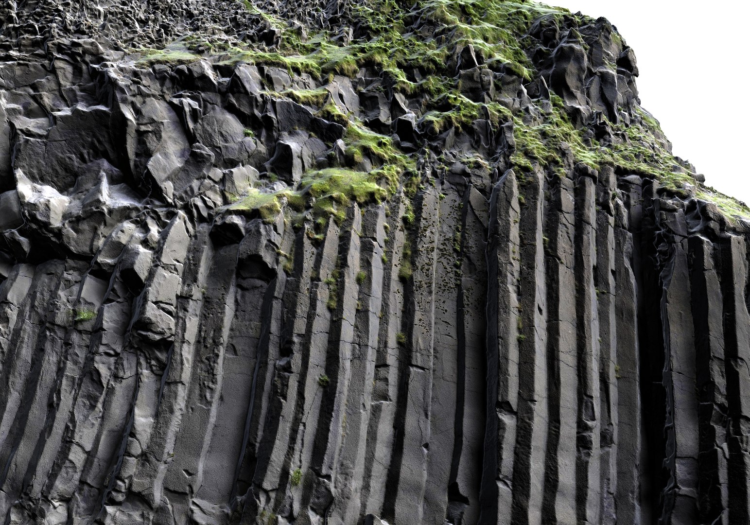 3D Model Iceland Basalt Cliff - TurboSquid 1605721