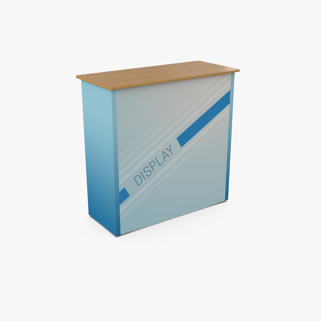 3d Model Of Info Desk