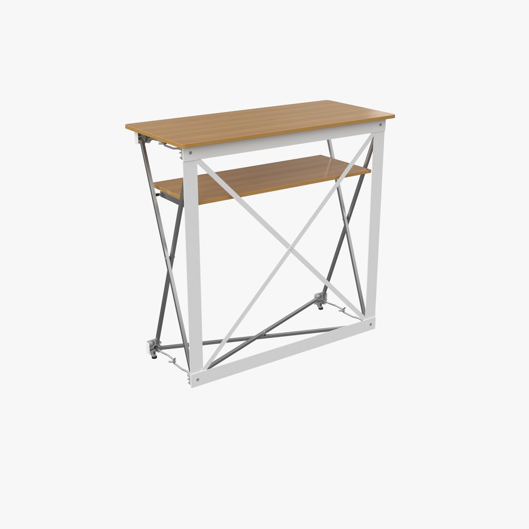 3d Model Of Info Desk