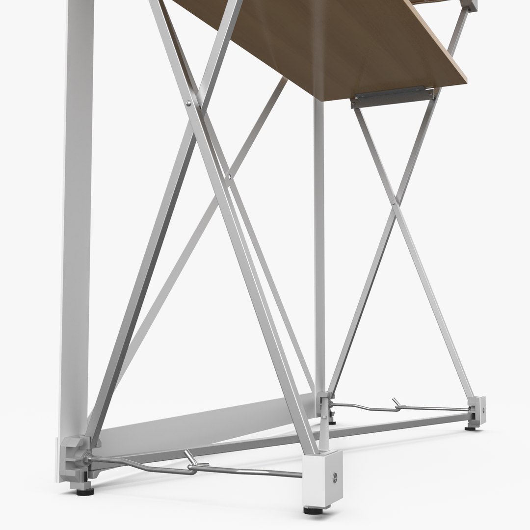 3d Model Of Info Desk