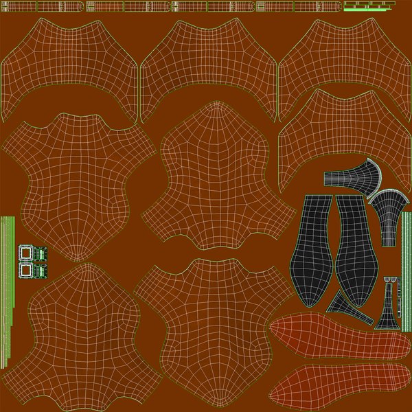 Leather Boots Women 3 3D model - TurboSquid 1756019