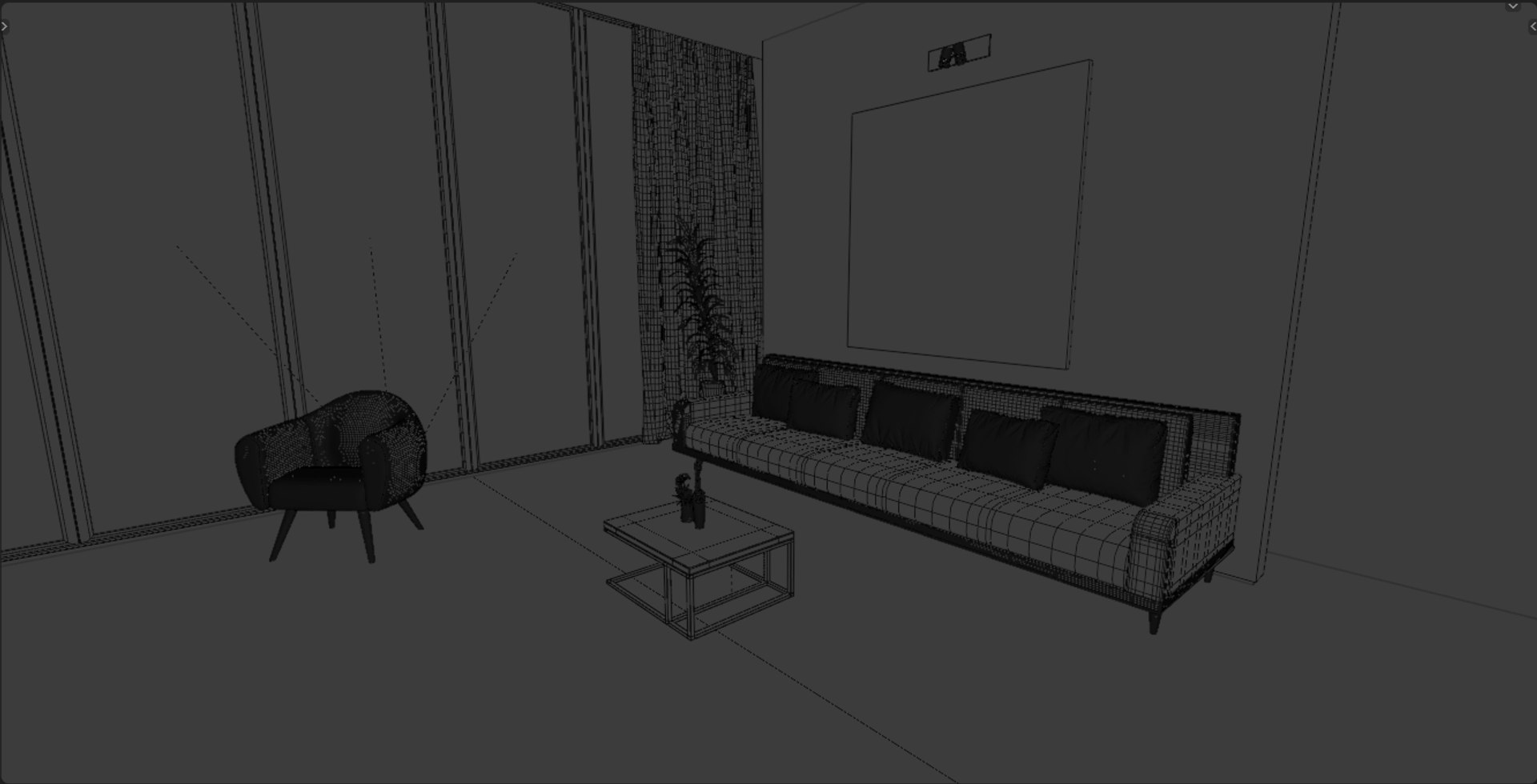Photorealistic Living Room - Blender 3D model - TurboSquid 2112518
